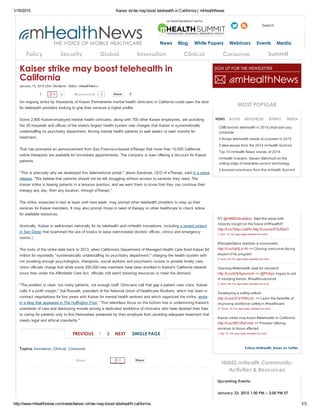 Kaiser strike may boost .. | PDF