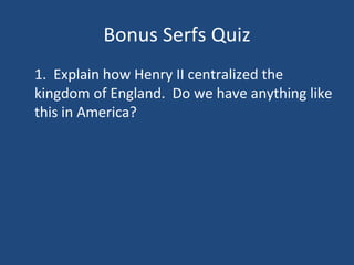 France in the Middle Ages (6.2.1) | PPT