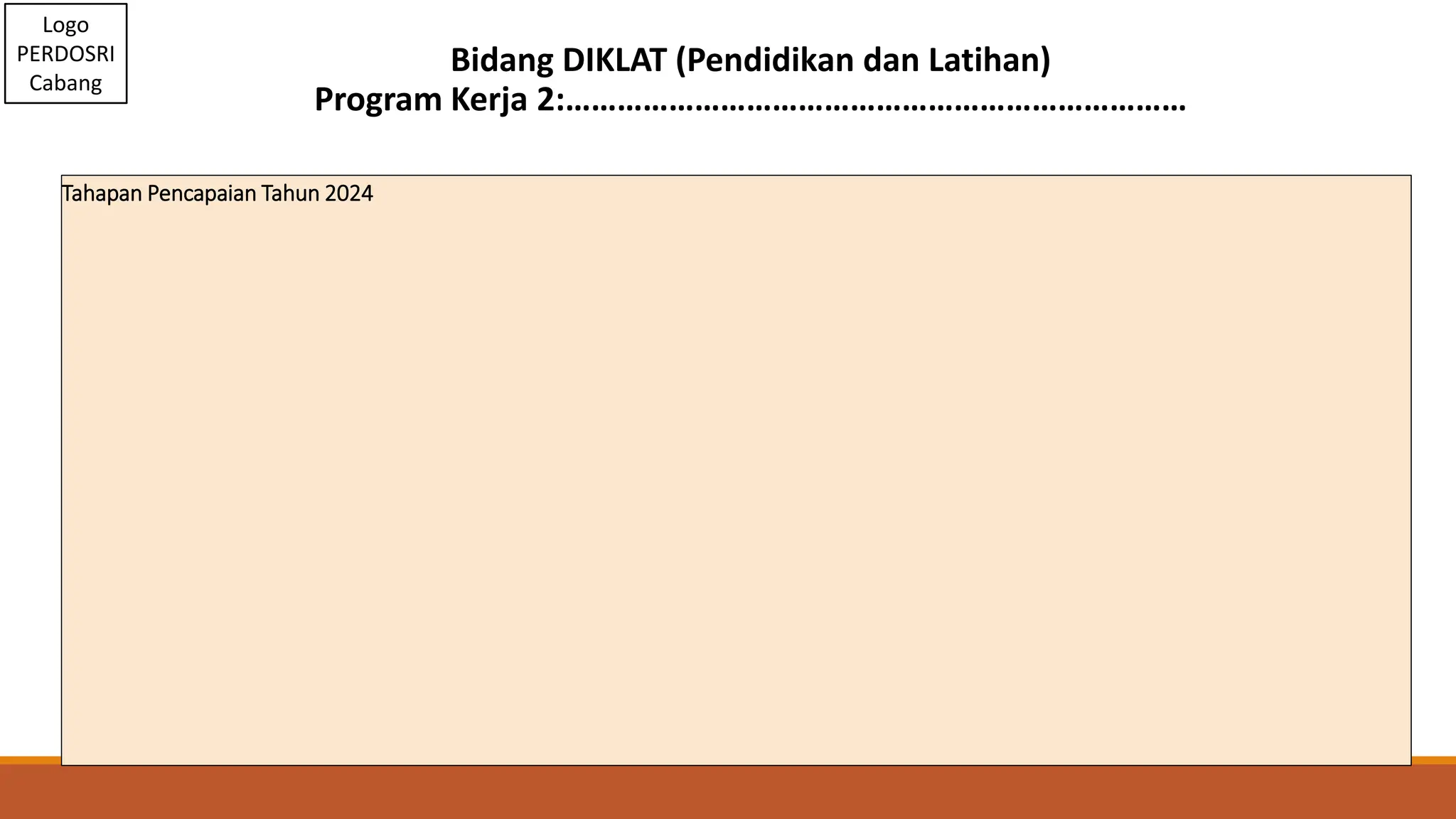 632 - lampiran TEMPLATE LAPORAN PROGRAM KERJA PERDOSRI CABANG.pptx