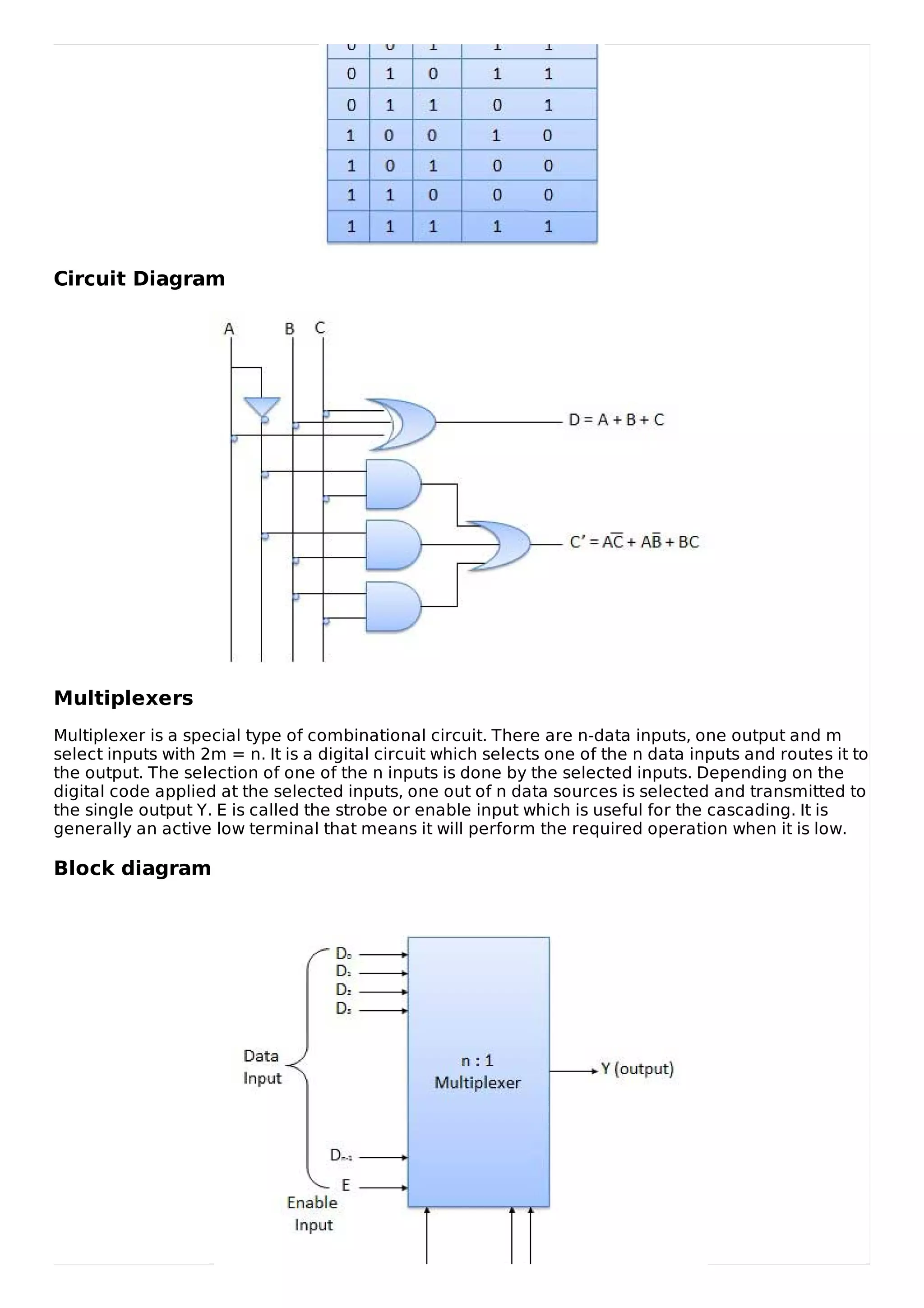 Combinational Circuits Pdf