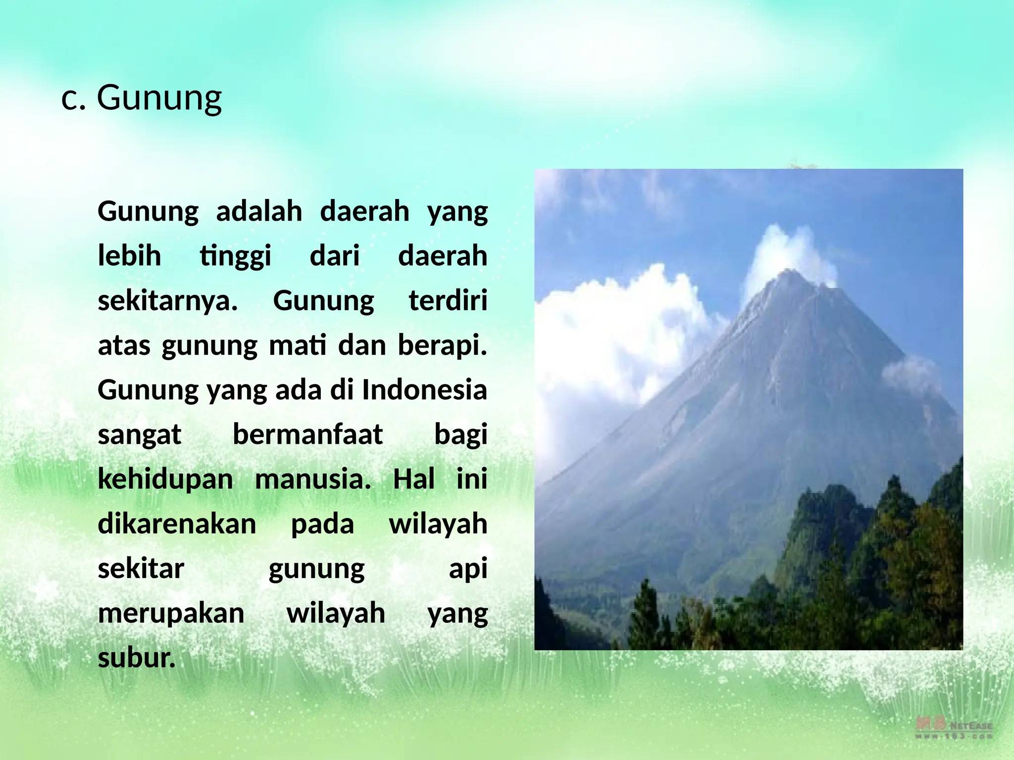 Ppt kenampakan alam dan manfaatnya di Indonesia | PPTX