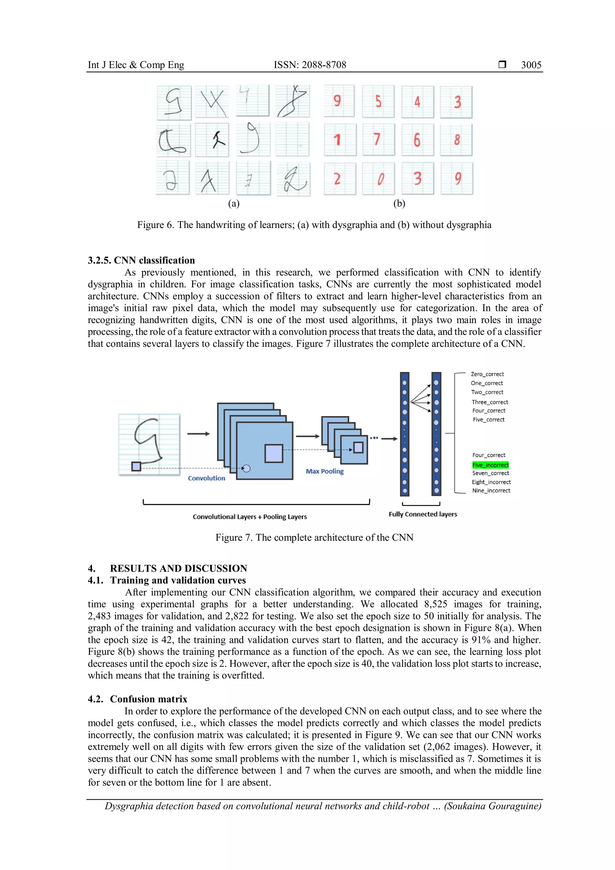 Dysgraphia detection based on convolutional neural networks and child-robot interaction | PDF