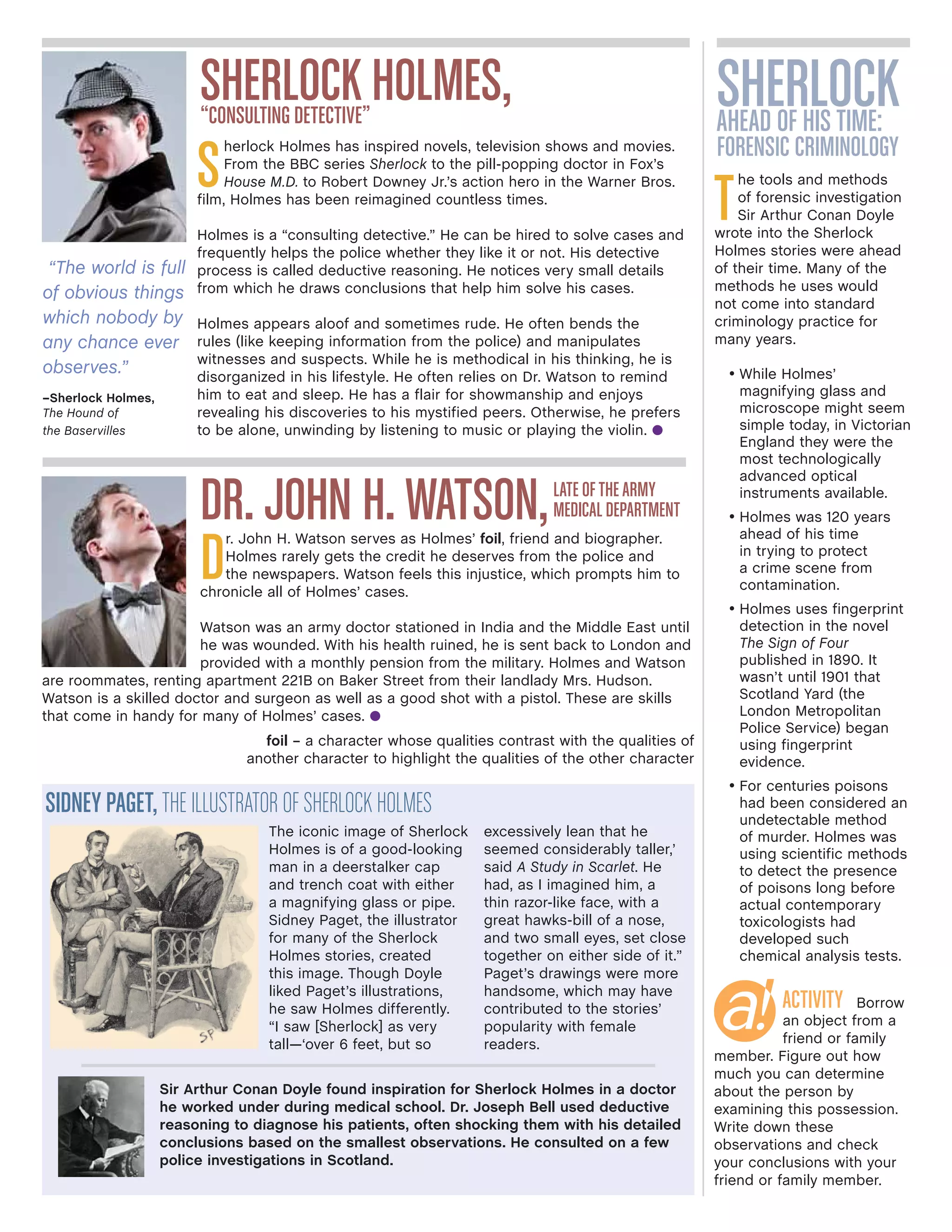 Study Guide - Baskerville | PDF