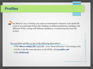 Maven Presentation - SureFire vs FailSafe | PPSX