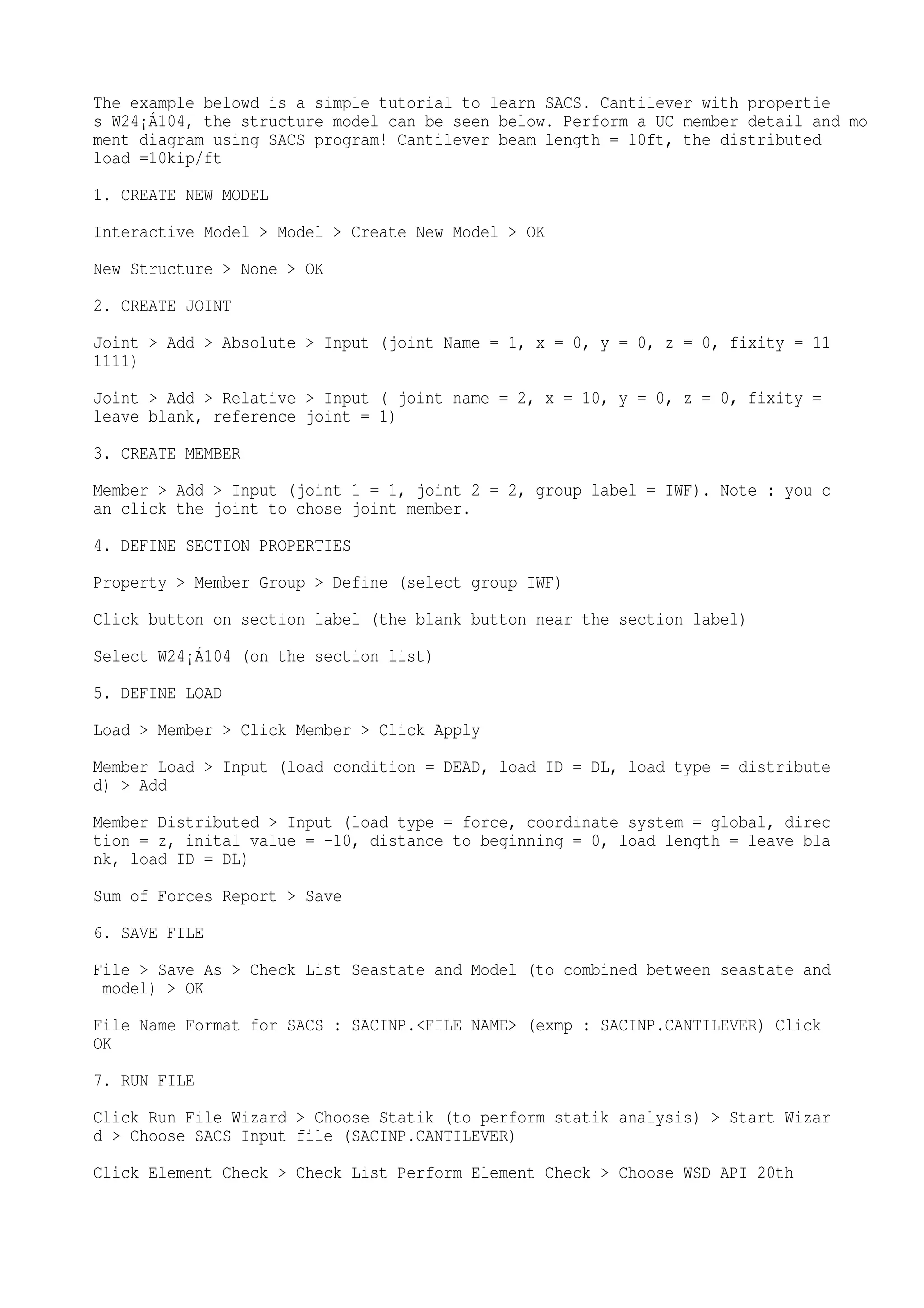 63310234 sacs-example | PDF