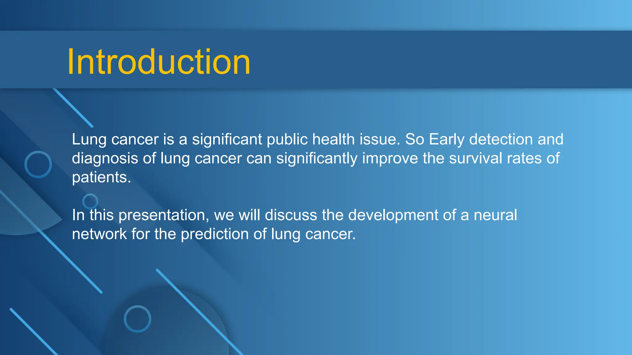 Lung Cancer Detection Simple Project Using Neural Network Pdf Free Download