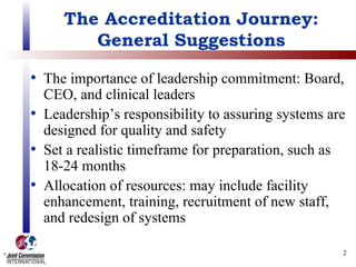 6333147 how-to-get-started-with-jci-accreditation | PPT | Healthcare Industry | Industries