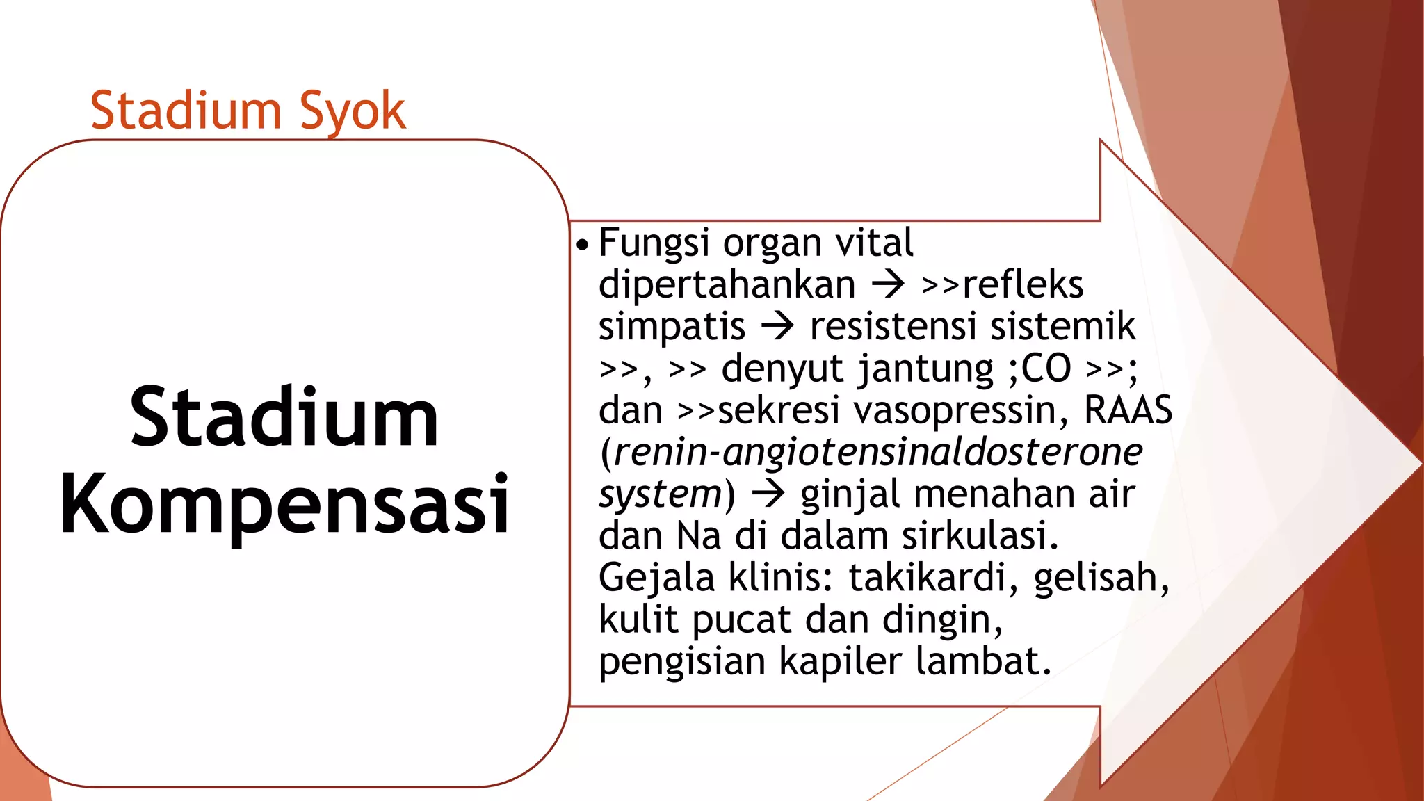 terapi cairan pada tatalaksana dehidrasi dan syok hipovolemik serta ...