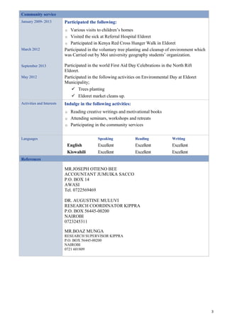 CURRICULUM VITAE opiyo-1 | DOC