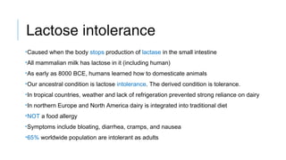 Chem 98: F15 Dairy Lecture | PPT | Digestive Disorders | Diseases and ...