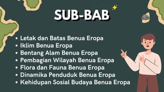 Informasi tentang letak dan luas benua eropa | PPT