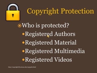 6340leticiamendez copyrightpowerpointpresentation last revision | PPTX