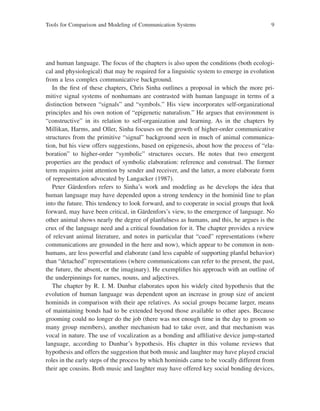 Evolution of Communication Systems D. Kimbrough Oller | PDF