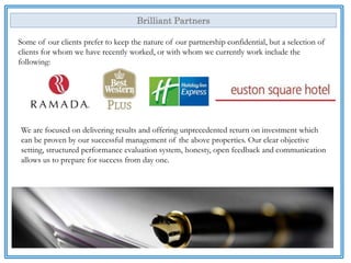 Brilliant Hospitality | PPTX