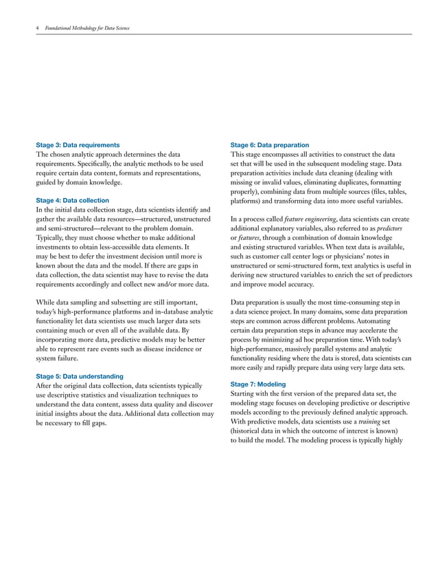 Foundational Methodology for Data Science | PDF | Databases | Computer ...