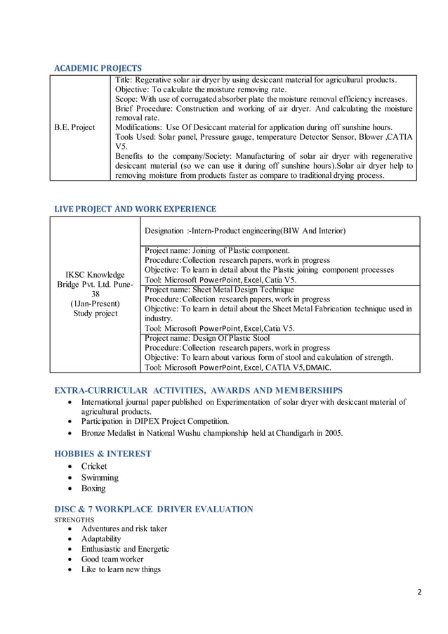 Sudhir CV | PDF