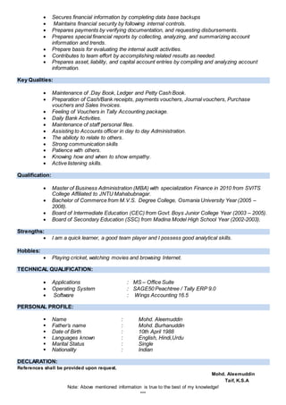 ALEEMUDDIN ACCOUNTANT | DOCX