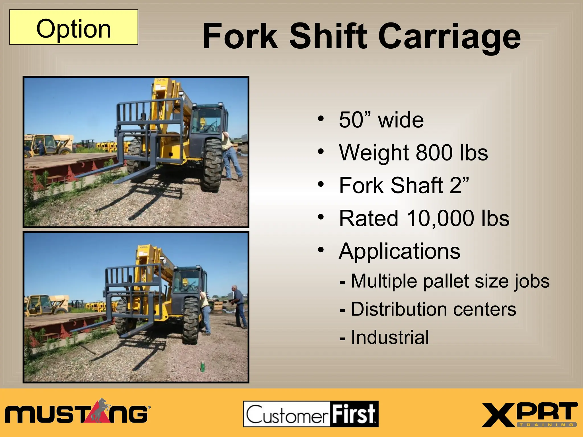 TELEHANDLER MUSTANG 634 Walkaround 2010 XPAT | PPT