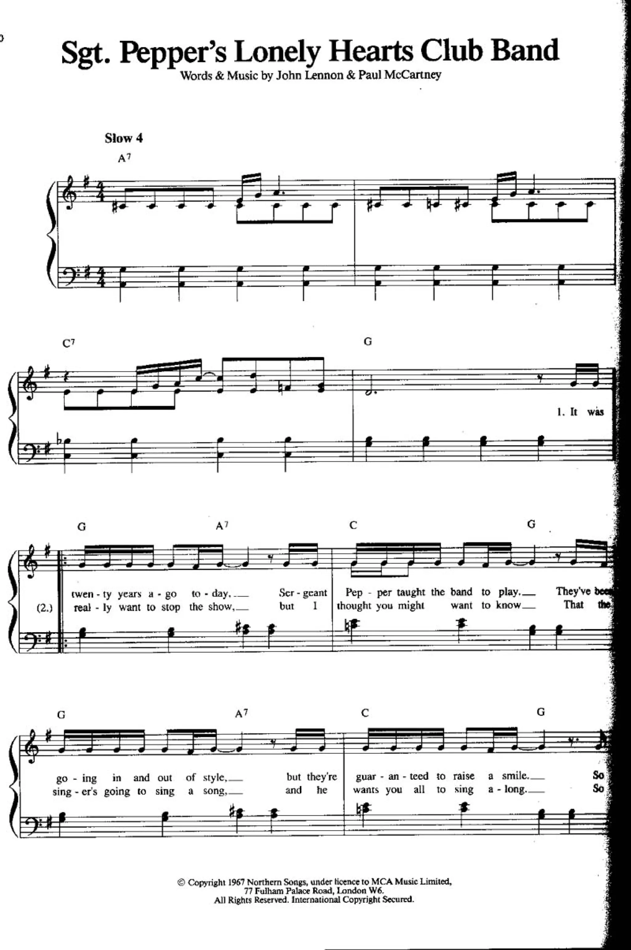 635 the beatles - sgt. peppers lonely hearts club band | PDF