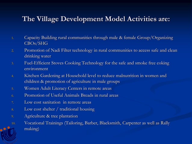 VDM Model Presentation by AHD Hyderabad Pakistan | PDF