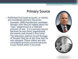 sources of information: primary and secondary (2).ppt