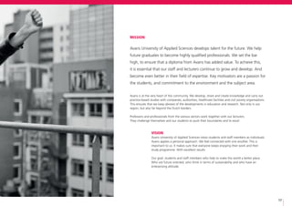 Avans Brochure | PPT