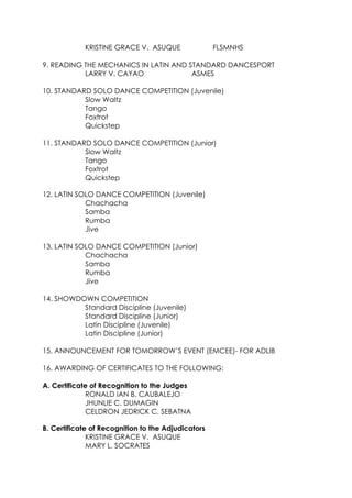 DANCESPORT-PROGRAM FLOW 2023-2024_GUIDELINES | DOCX