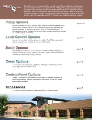 BARNES Fiberglass Basin Info | PDF