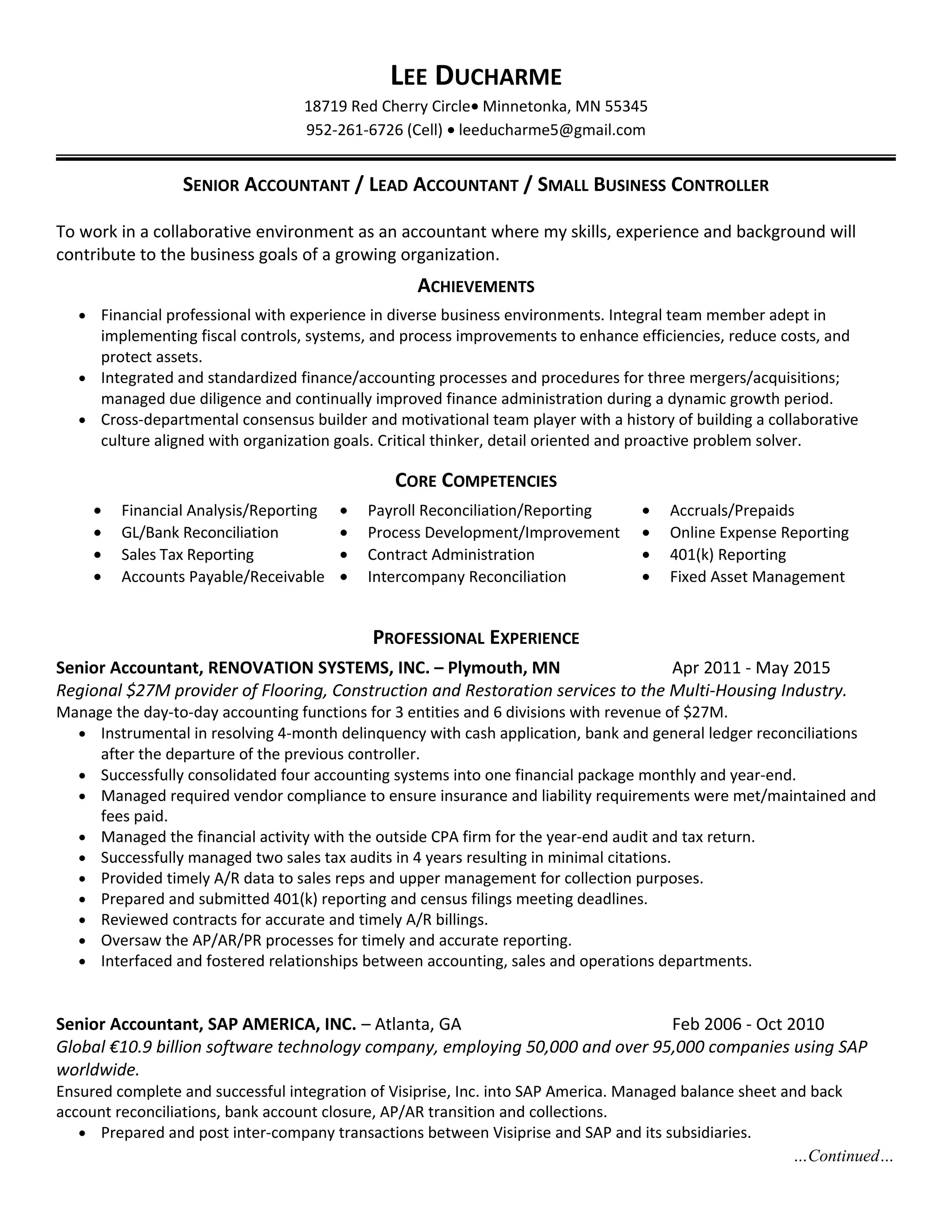 Ducharme_Lee_Resume | DOC