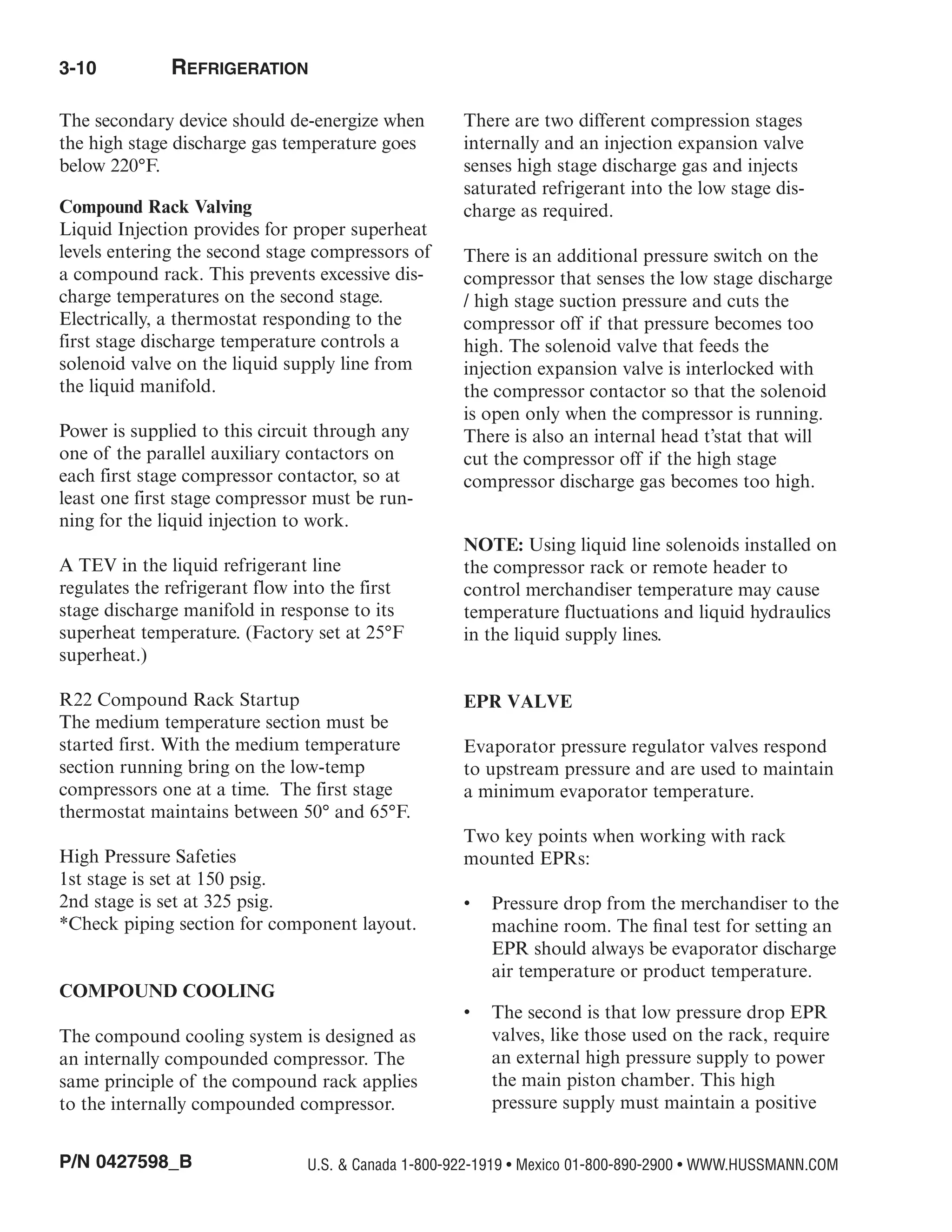 Hussman Rack Installation Manual | PDF