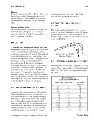 Hussman Rack Installation Manual | PDF