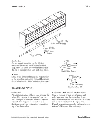 Hussman Rack Installation Manual | PDF