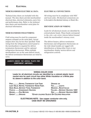 Hussman Rack Installation Manual | PDF