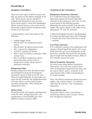 Hussman Rack Installation Manual | PDF