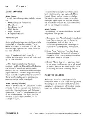 Hussman Rack Installation Manual | PDF