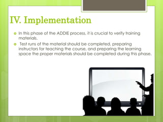 ADDIE Model HNB Presentation | PPT