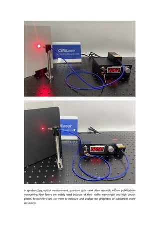 635nm 100mW PM Fiber Laser: Stable Light Source, The First Choice For ...