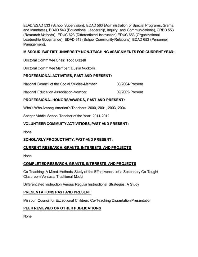 Chilcoat Vita | DOCX | Professional School | Postgraduate Education