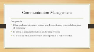 Communication Management | PPT