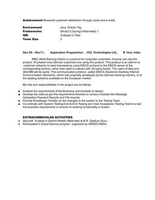 KrishnaChaitanya-Java-7 YearsExp | PDF