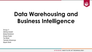 Data warehouse and Business Intelligence for a Sports Goods Company | PPTX