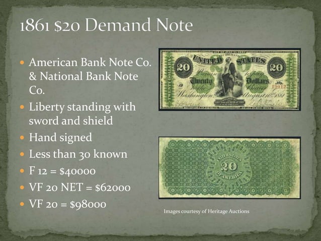 Demand Notes 1861 | PPT