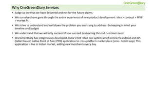 OneGreenDiary Deck | PPT