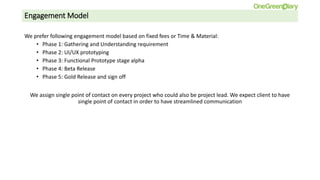 OneGreenDiary Deck | PPT