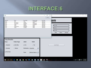 TRAIN TICKETING SYSTEM | PPTX