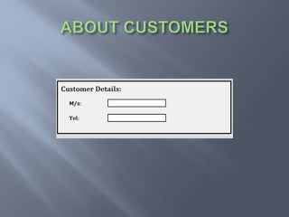 TRAIN TICKETING SYSTEM | PPTX