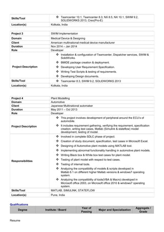 Arvind_Pandey_Resume_Teamcenter | DOC