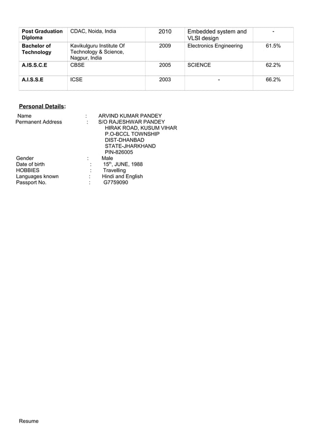Arvind_Pandey_Resume_Teamcenter | DOC