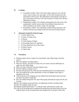 Science Report For Final | PDF