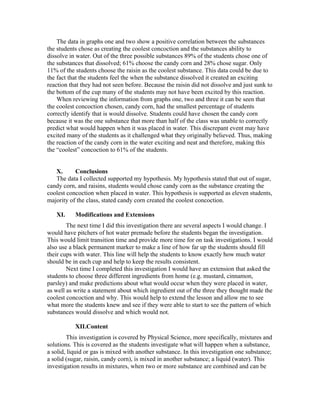 Science Report For Final | PDF